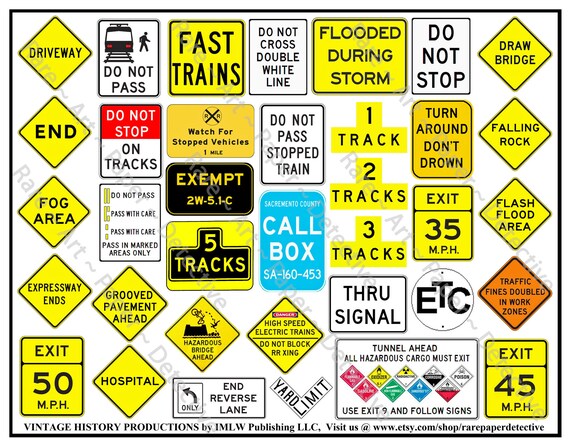 American Traffic Signs And Symbols