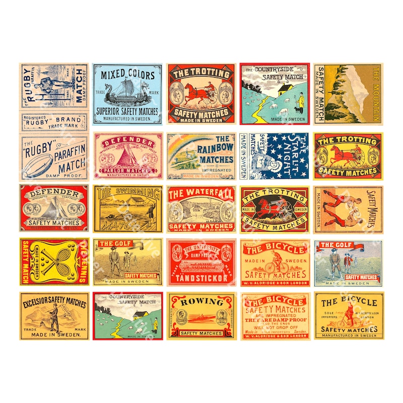 Blank Match Box - Etsy