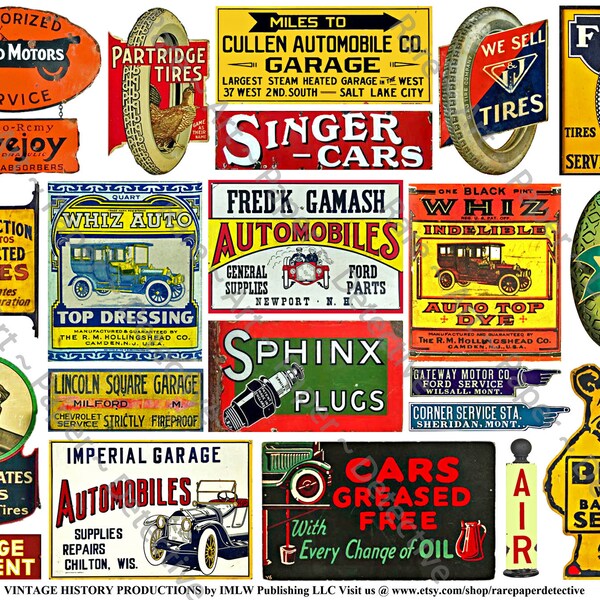 Vintage Advertising - Etsy