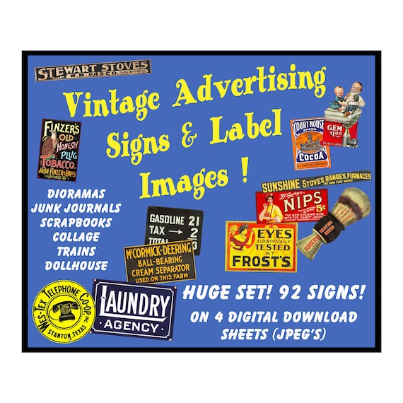 Antique Advertising Signs