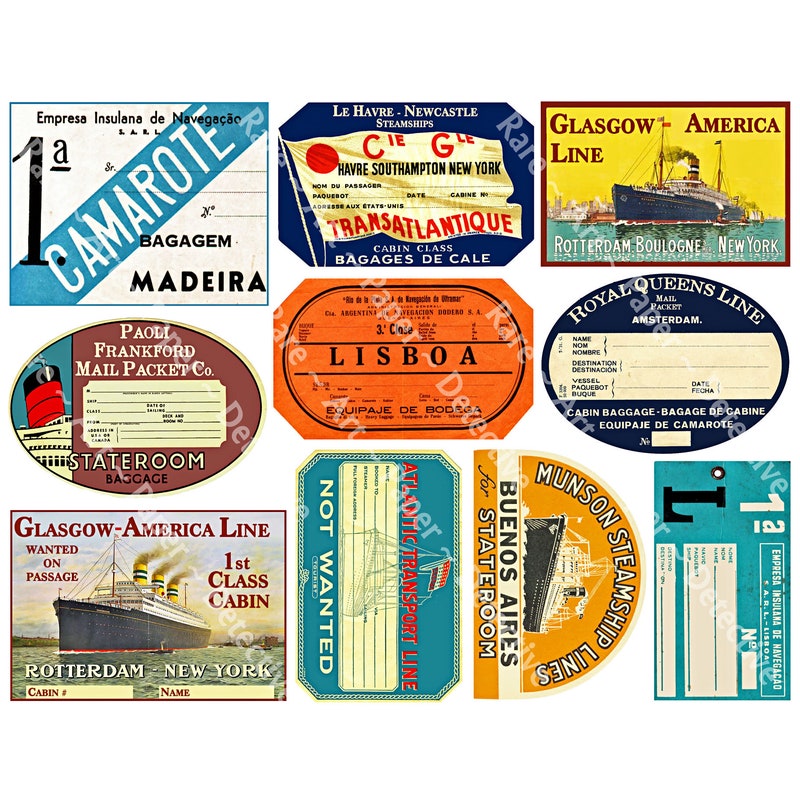 Travel Trunk Sticker - Etsy