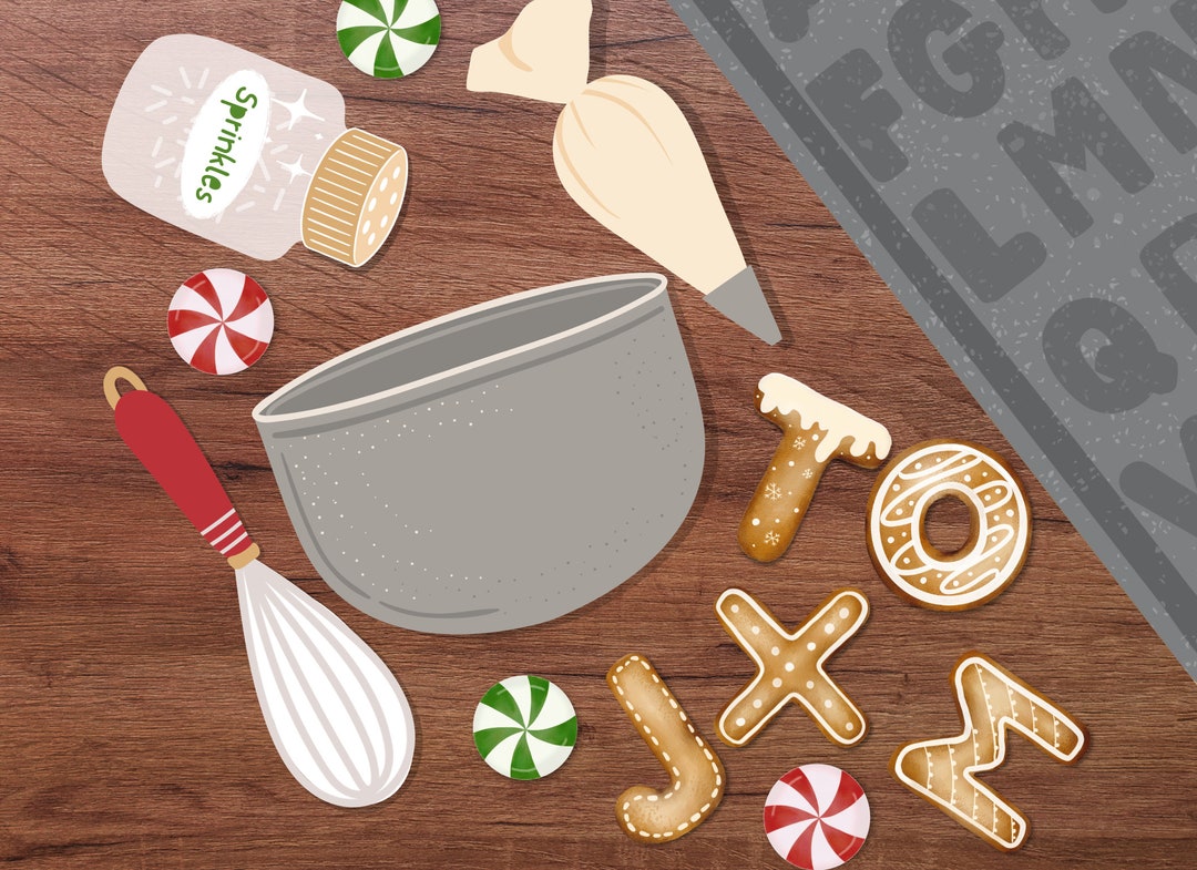 Printable Alphabet Cookie Bakery Set: Dramatic Play (digital Download ...