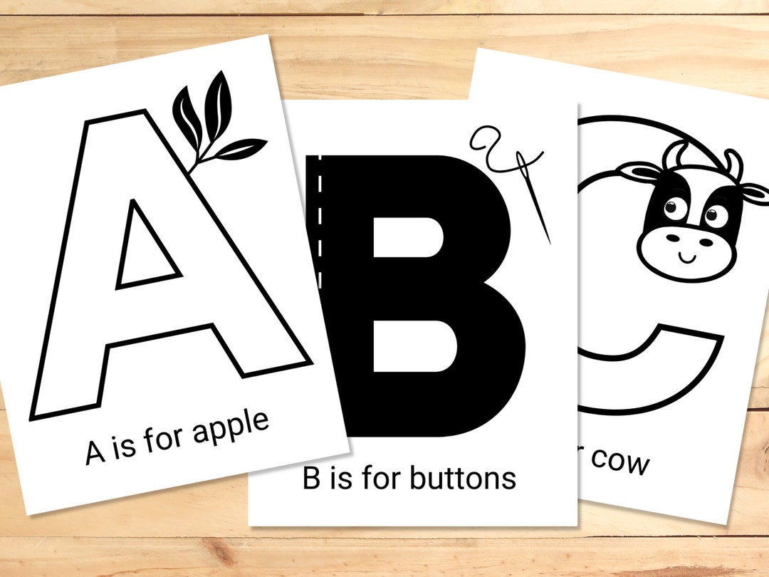 Letter Craft Sheets, All 26 Letters, Both Guided Craft and Blank ...