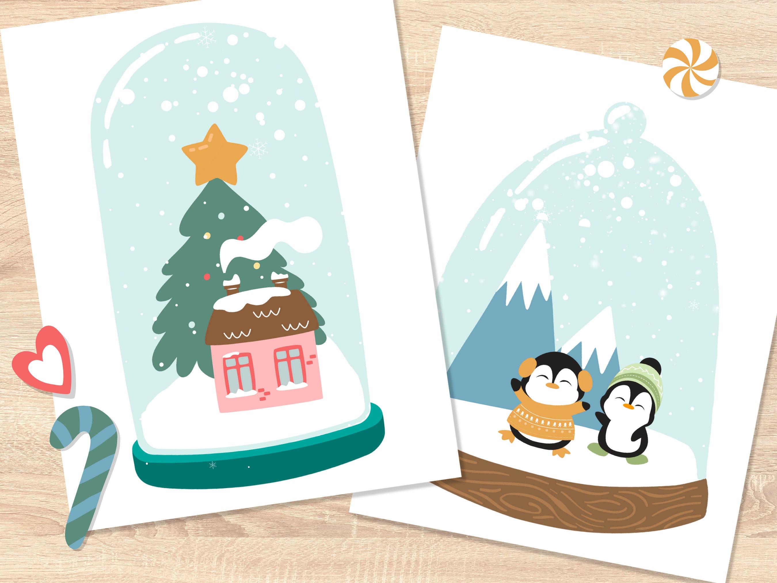 Build a Snow Globe Printable, Snow Globe Activity, Winter Craft - Etsy