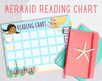 Summer Reading Chart for Kids Summer Reading Log Book Review - Etsy