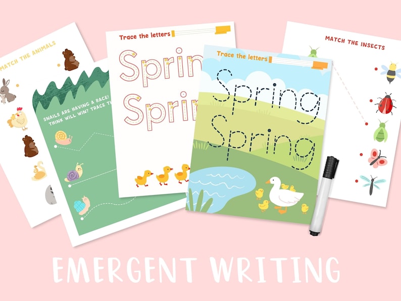 Spring Busy Book, Quiet Book, Preschool Activities, Toddler Learning ...