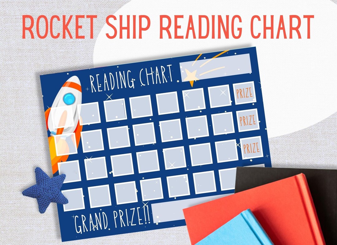 Kids Space Reading Log - Etsy