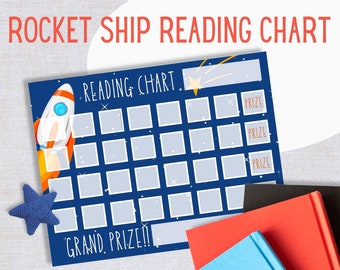 Printable Reading Tracker for Kids, Reading Log, Student Book Chart ...