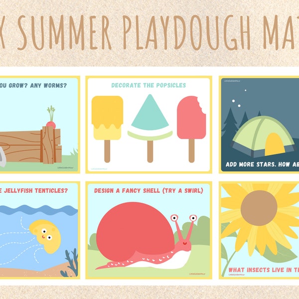 Play Dough Mats - Etsy