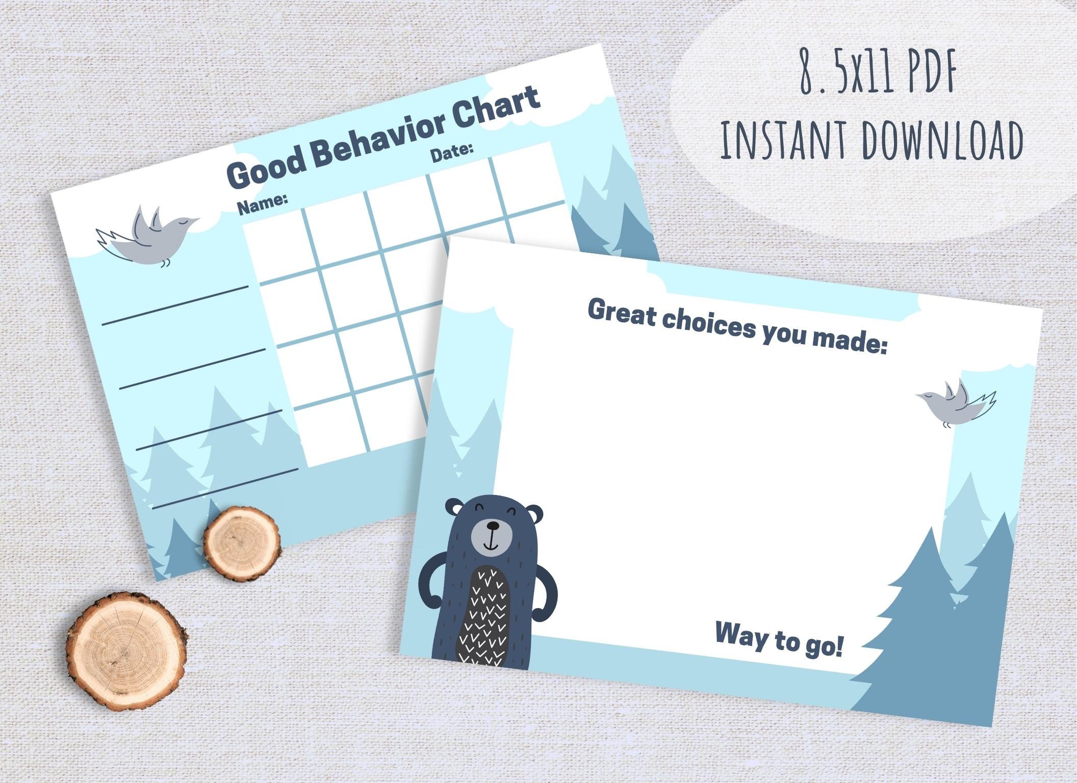 Forest Reward Chart - Etsy