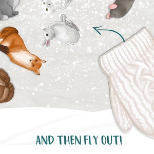 Jan Brett’s the Mitten Visual Aid, Lacing Card, and Coloring Activity ...