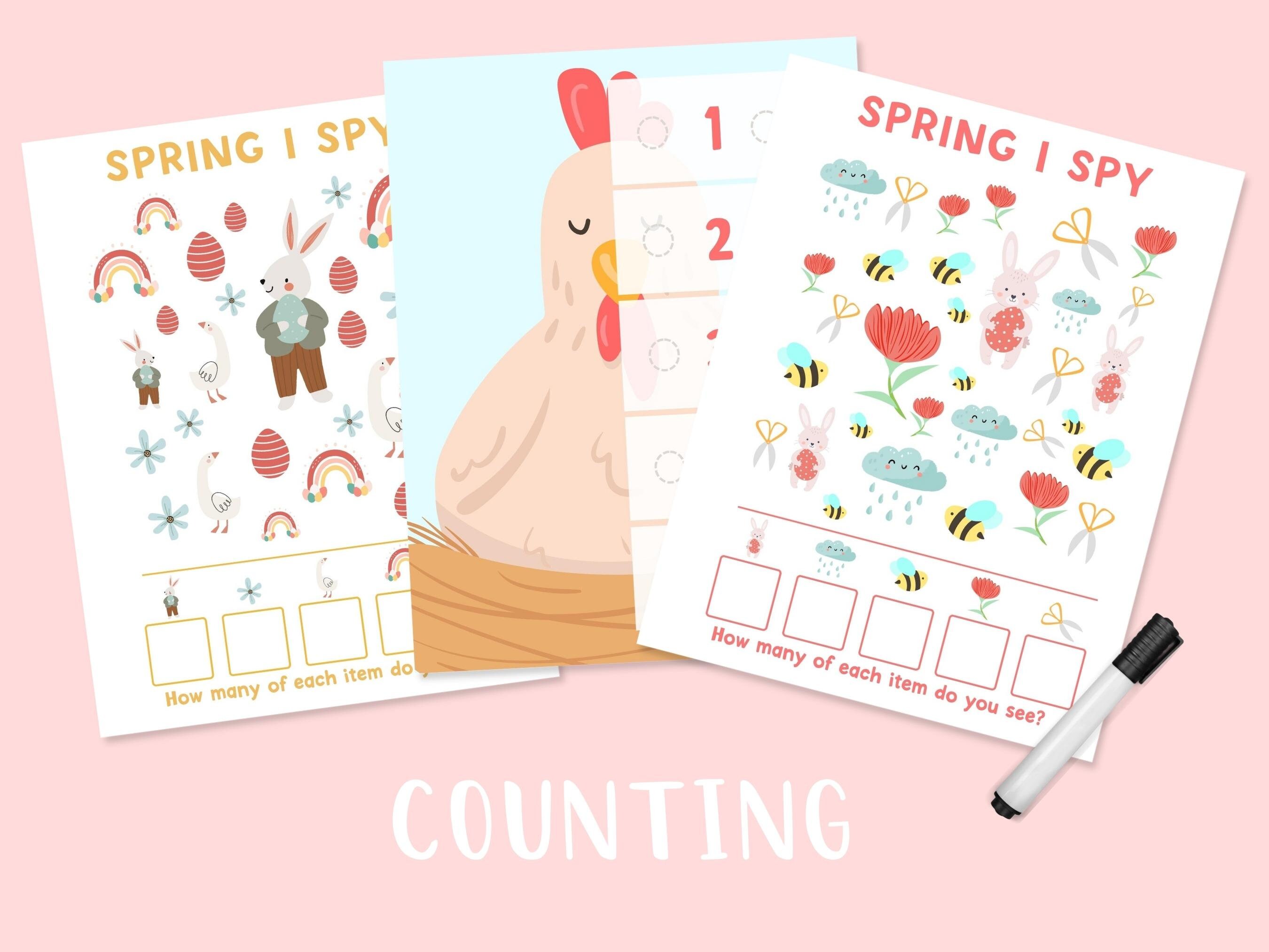 Spring Busy Book, Quiet Book, Preschool Activities, Toddler Learning ...