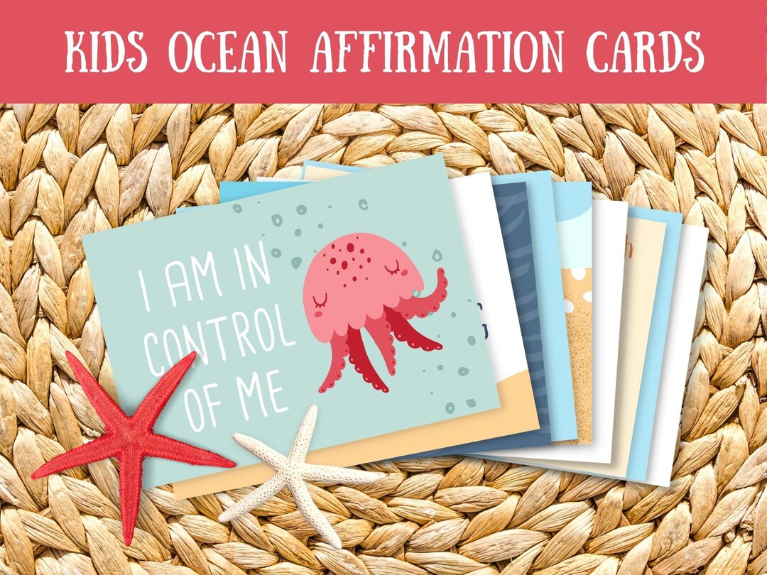 Affirmation Cards for Kids, Daily Affirmation, Positivity Cards - Etsy
