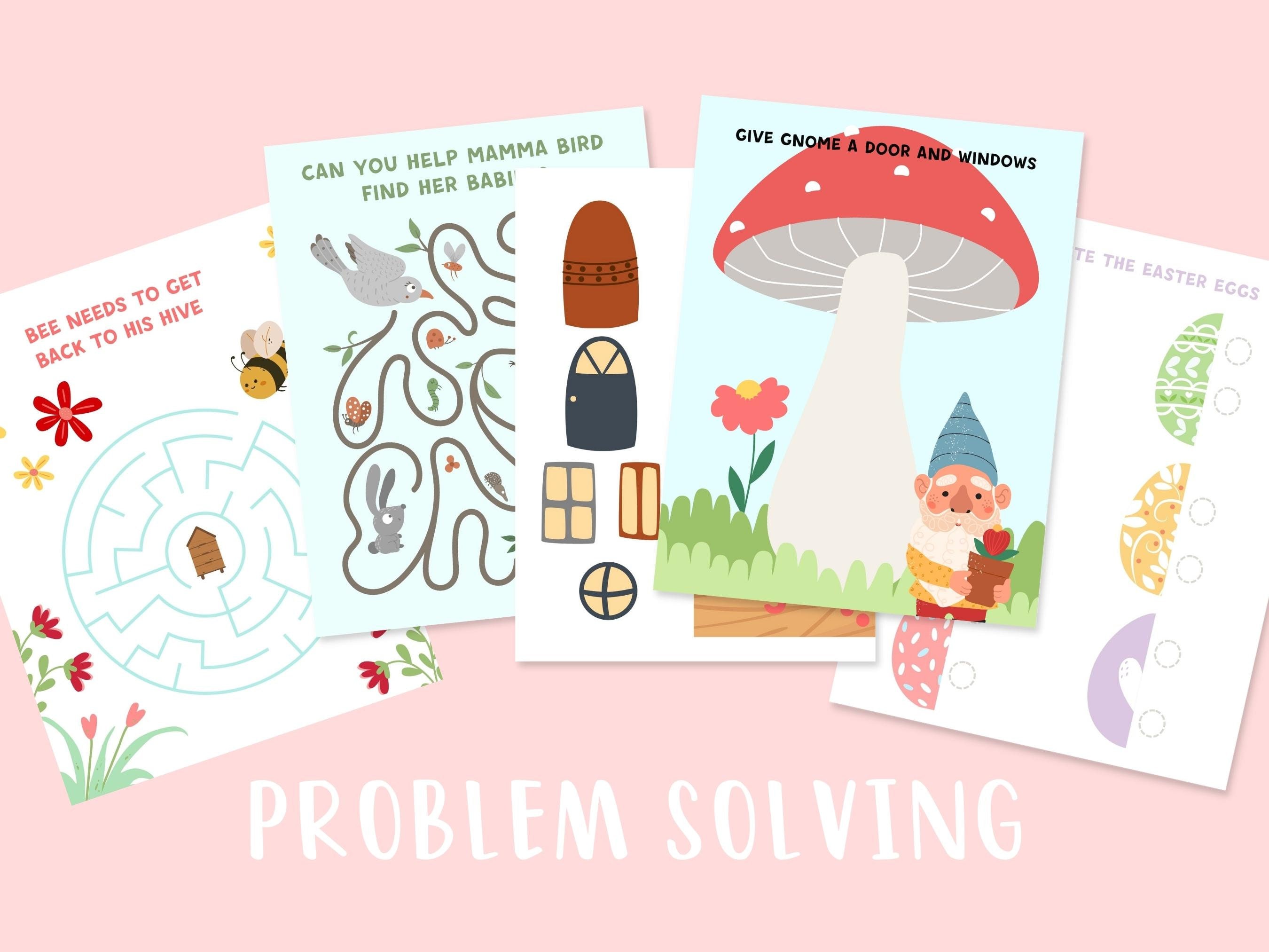 Spring Busy Book, Quiet Book, Preschool Activities, Toddler Learning ...