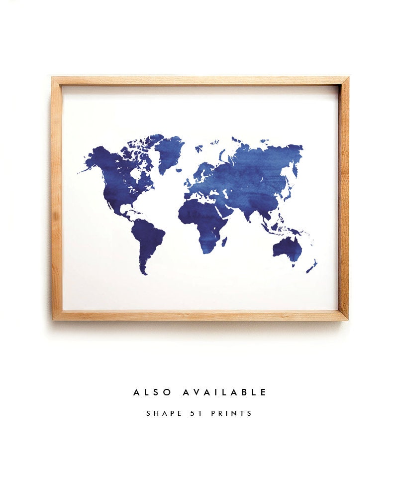 Neutral Tones World Map Printable World Map Nursery World - Etsy