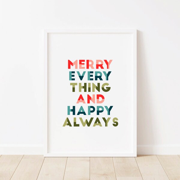 Merry Everything - Etsy