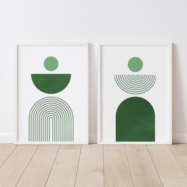 Mid Century Poster - Etsy