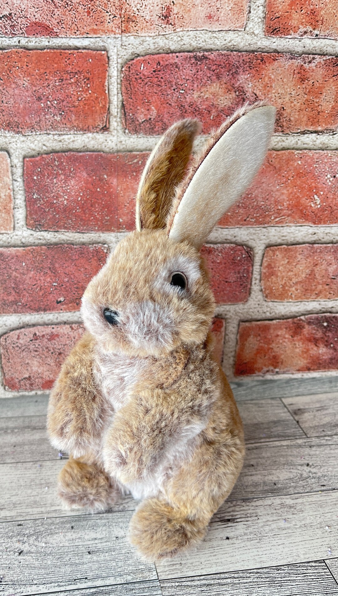 Faux Fur Bunny Rabbits, Bunny Wreath Attachment, Easter Bunny, Easter ...