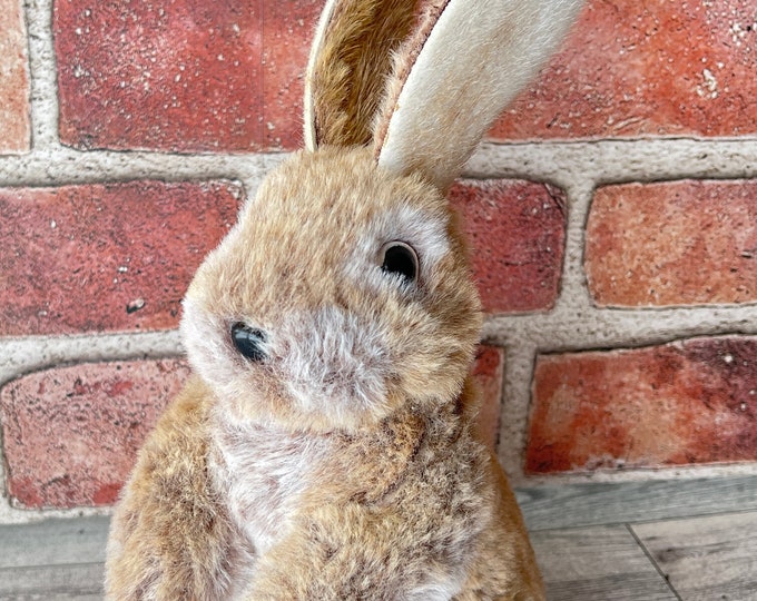 Faux Fur Bunny Rabbits, Bunny Wreath Attachment, Easter Bunny, Easter ...