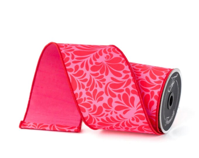 1 Inch Ribbon, 10 YARD ROLL, Farrisilk Ribbon, Baby Soft Pink Velvet ...