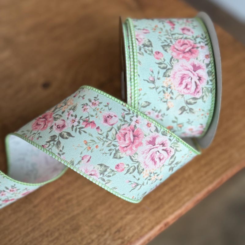 Floral Ribbon - Etsy