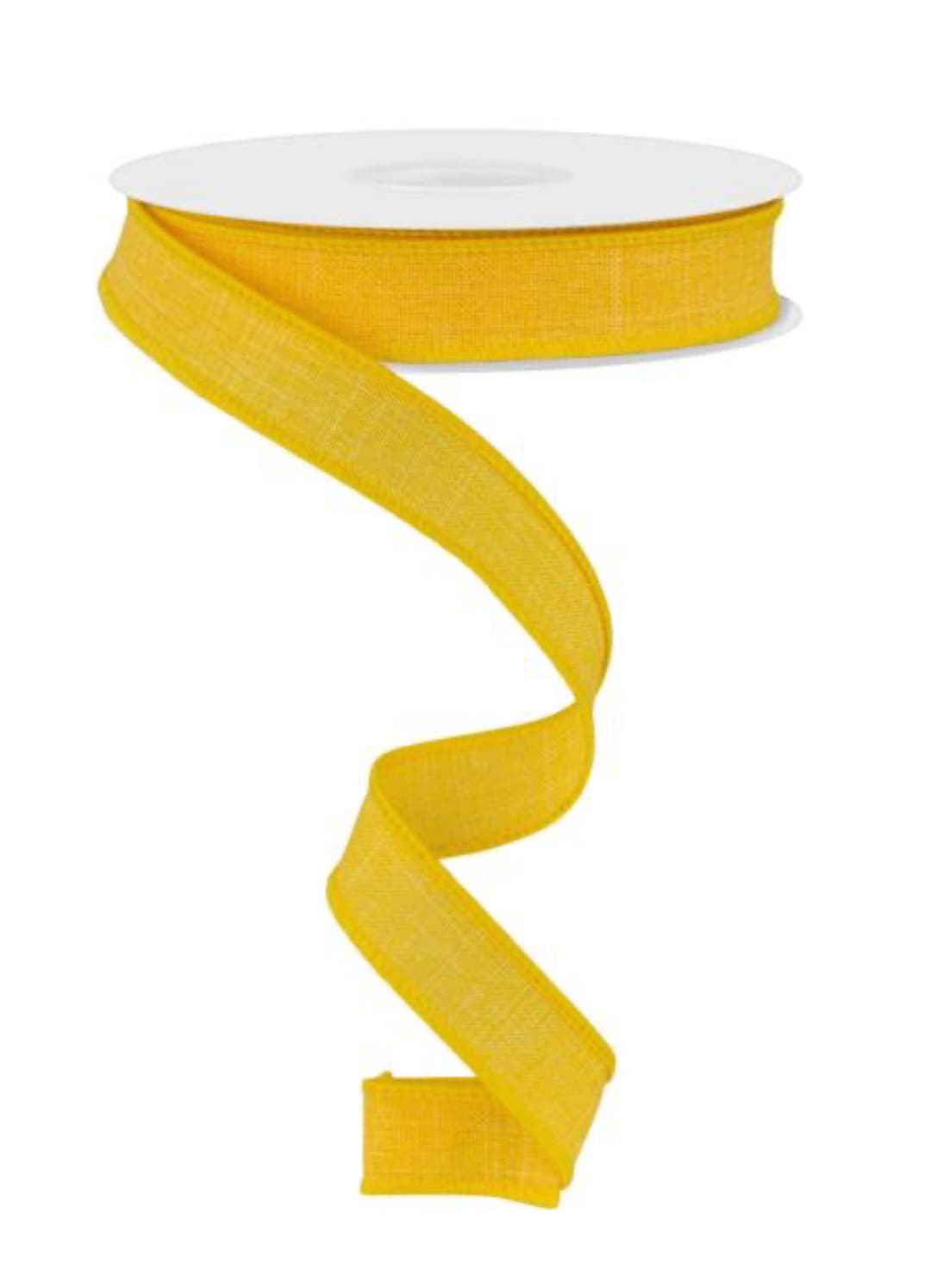 5/8 Inch Ribbon, 10 YARD ROLL, Linen Ribbon, Summer Ribbon, Ribbon ...