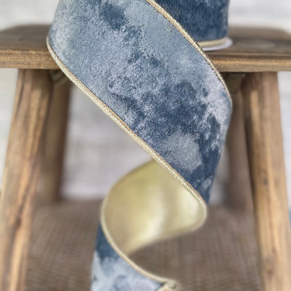 Blue Velvet Ribbon - Etsy