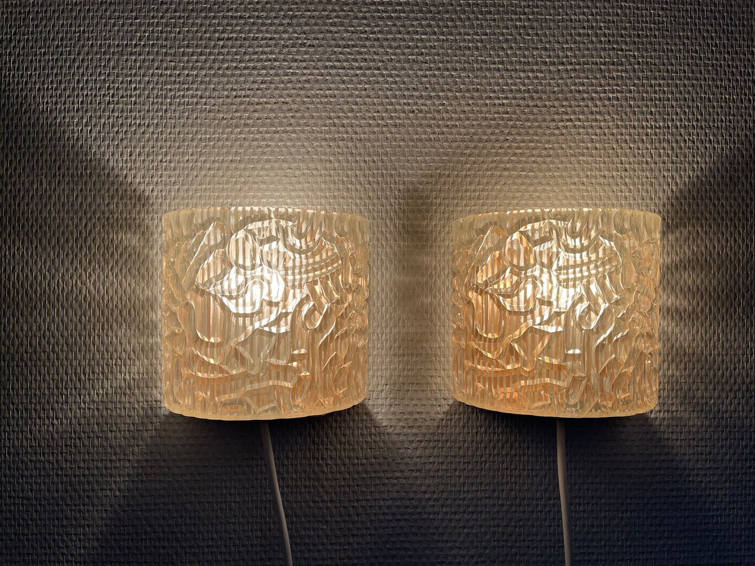 Rotaflex Wall Lights, Set of Two Exquisite and Very Rare Vintage Danish ...