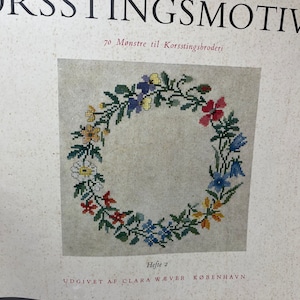 Danish Cross Stitch Patterns, "70 Patterns for Cross Stitch, 2.nd ...