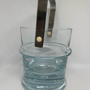 Holmegaard Ice Bucket, Regiment Series, Large MINT Blown Light Blue ...