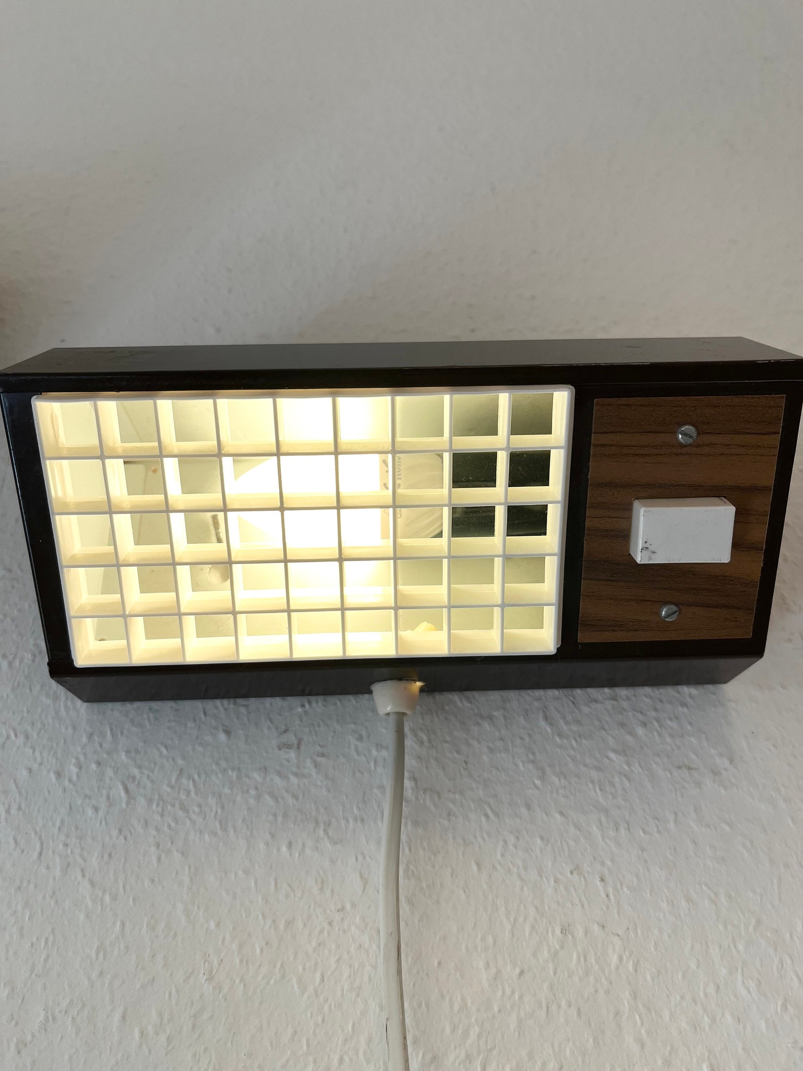 Hans Agne Jakobsson ELIDUS Kuben Wall Lamps, Original Vintage Design ...