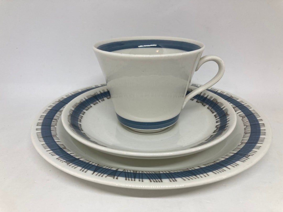Rorstrand Troja Coffe Cup Trio, Designed by Marianne Westmann, Vintage ...
