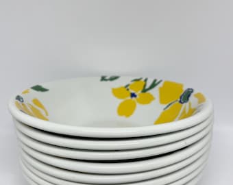 Figgjo Plates, Set of 8 VERY RARE Figgjo Floral Design Lunch/dessert ...