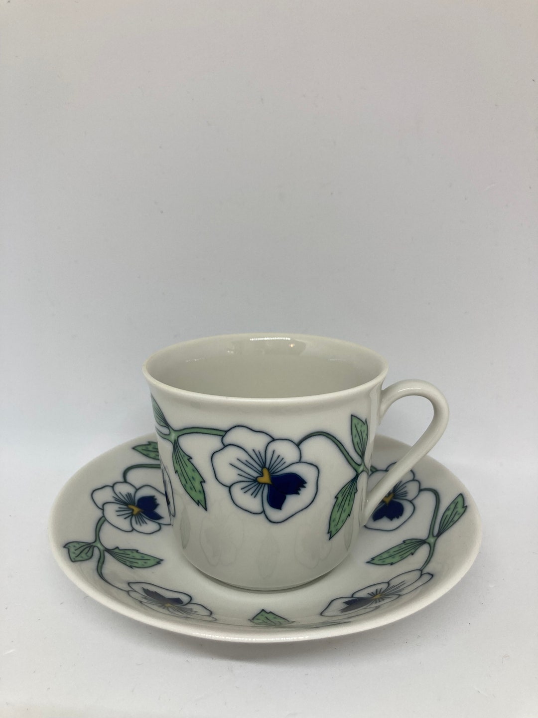 Rorstrand Sylvia Coffee Cup Duo Sets, Design by Sylvia Leuchovius/ Marianne Westmann for ...