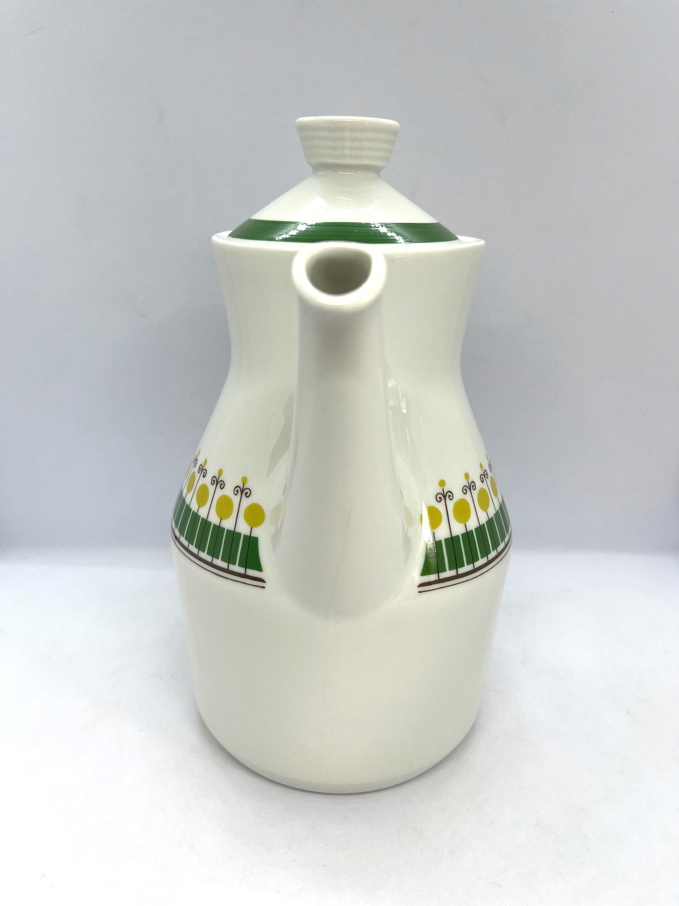 Rorstrand Wasa Teapot / Coffee Pot, Extremely Rare Pot by Carl Harry ...