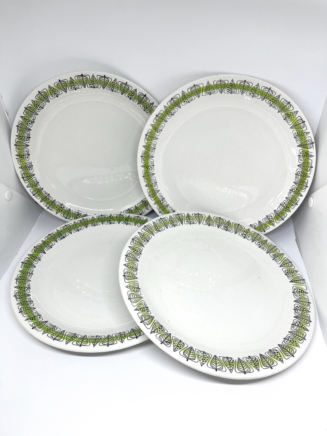 Rorstrand Garden Diner Plates 24 Cm, Set of 4 VERY Large Plates From ...