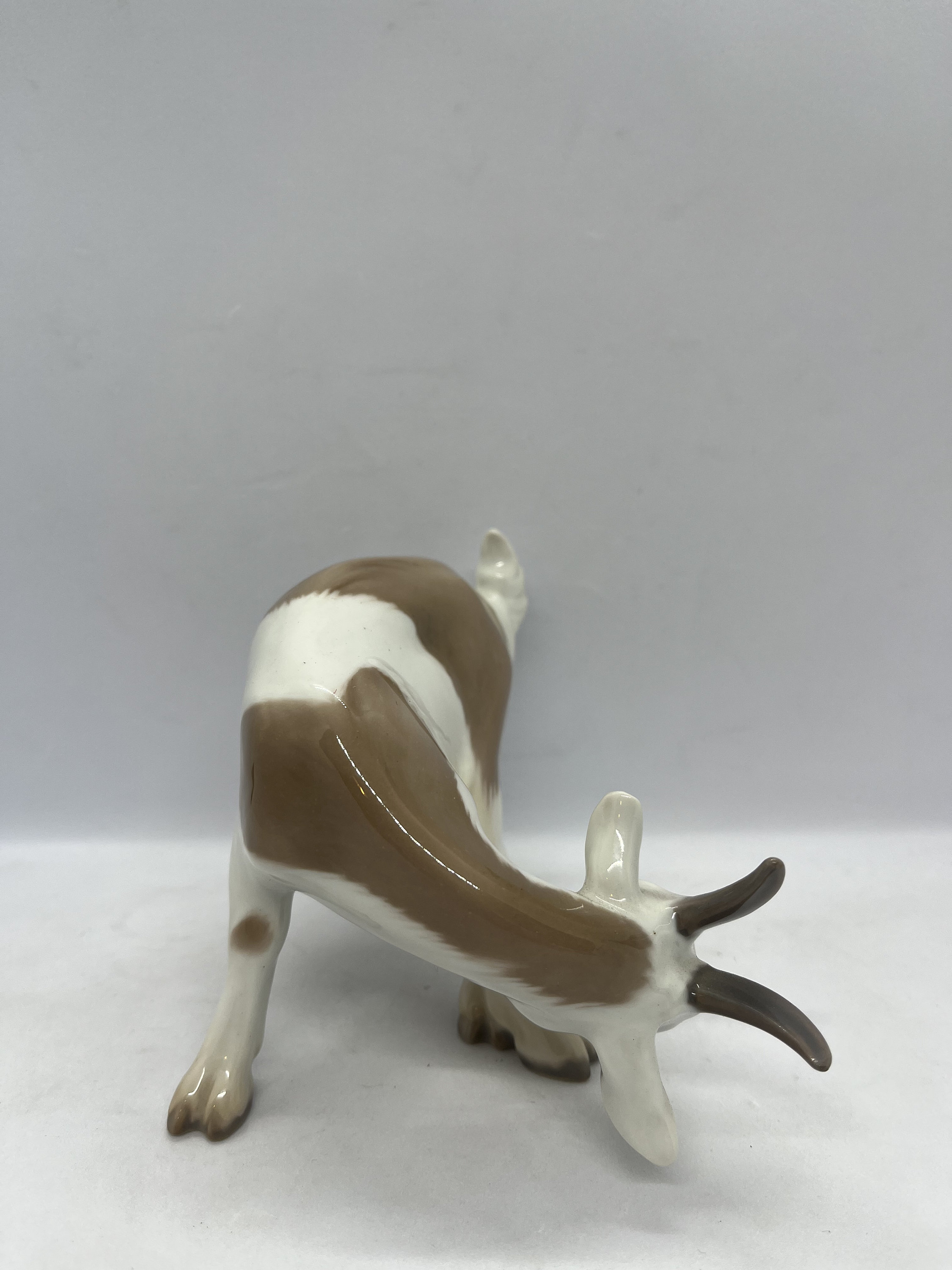 Bing and Grondahl Goat Figurine, Antique Danish Porcelain Goat MINT ...