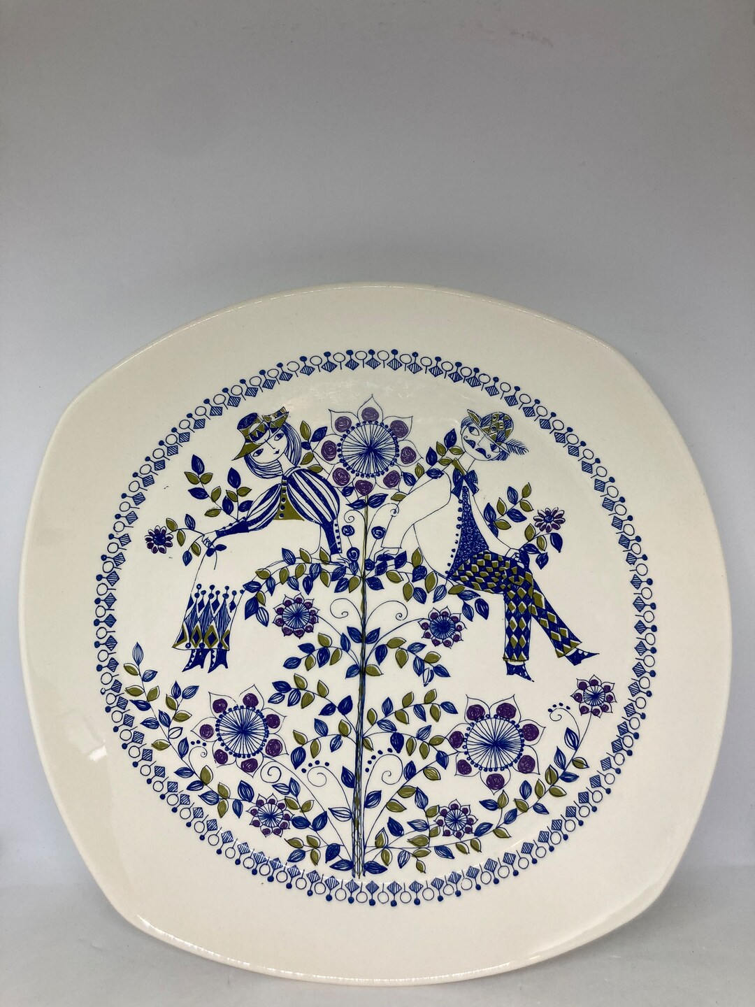 Figgjo Lotte Large Serving Plate, Swedish Vintage Design Turi Gramstad ...