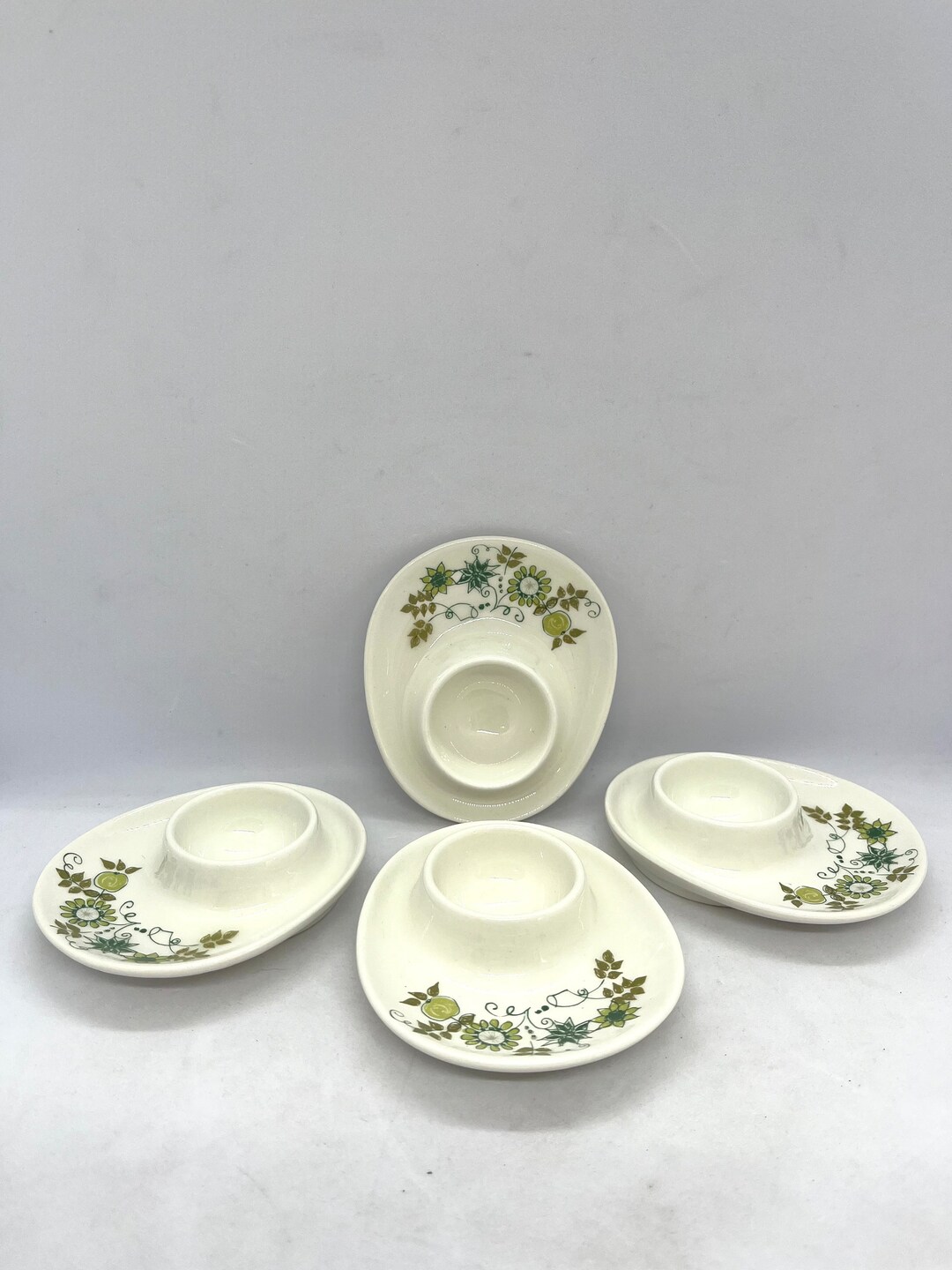 Figgjo Market Egg Cups, Sets of 4 Egg Cups in Mint Condition, Turi ...