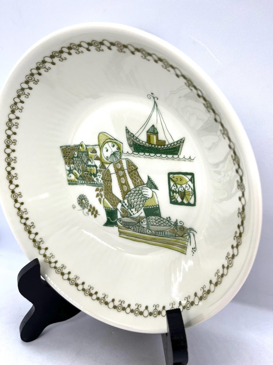 Figgjo Flint Market Bowls / Cereal Bowls, MINT Set of 2 Bowls 17 Cm ...