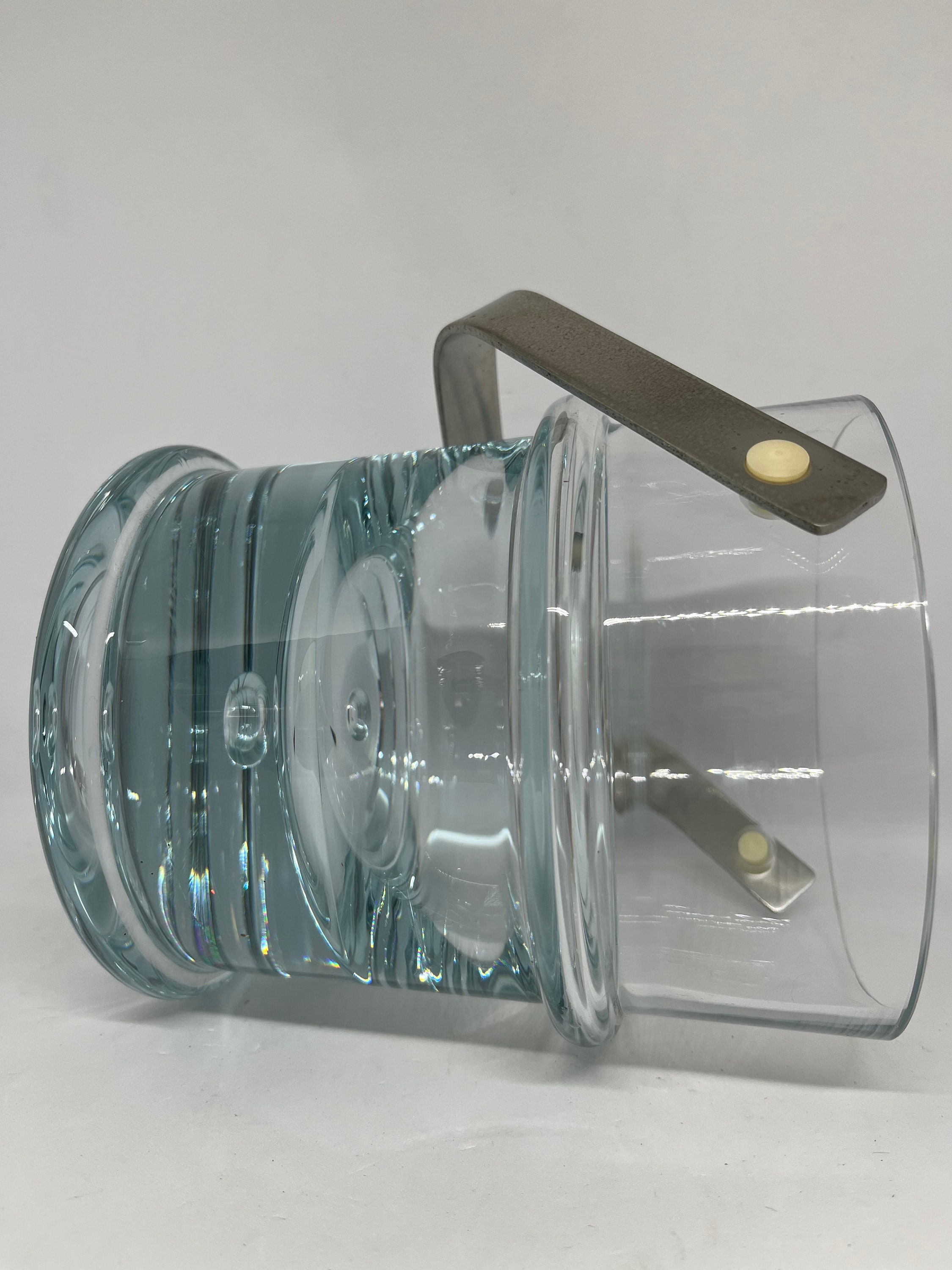 Holmegaard Ice Bucket, Regiment Series, Large MINT Blown Light Blue ...