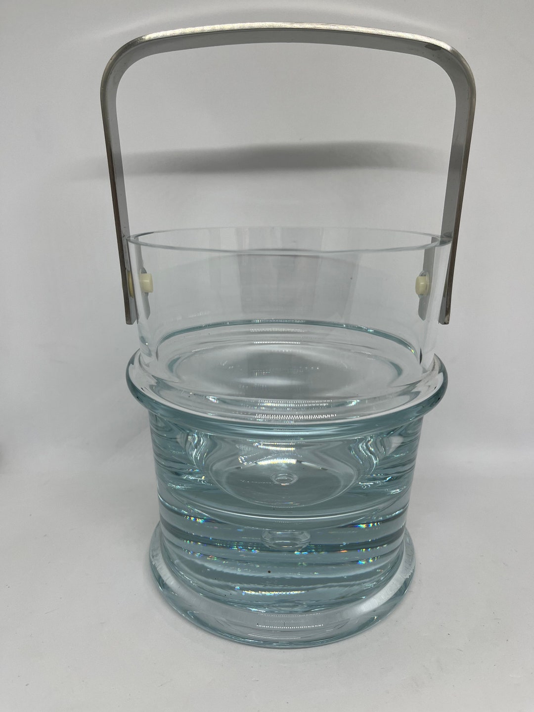 Holmegaard Ice Bucket, Regiment Series, Large MINT Blown Light Blue ...