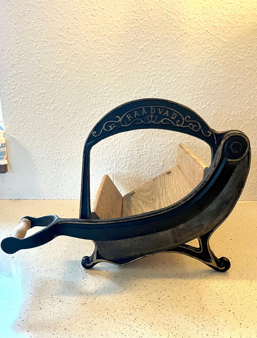 Raadvad Denmark Antique / Early Model No. 7, LARGE Rare 1940s Black ...