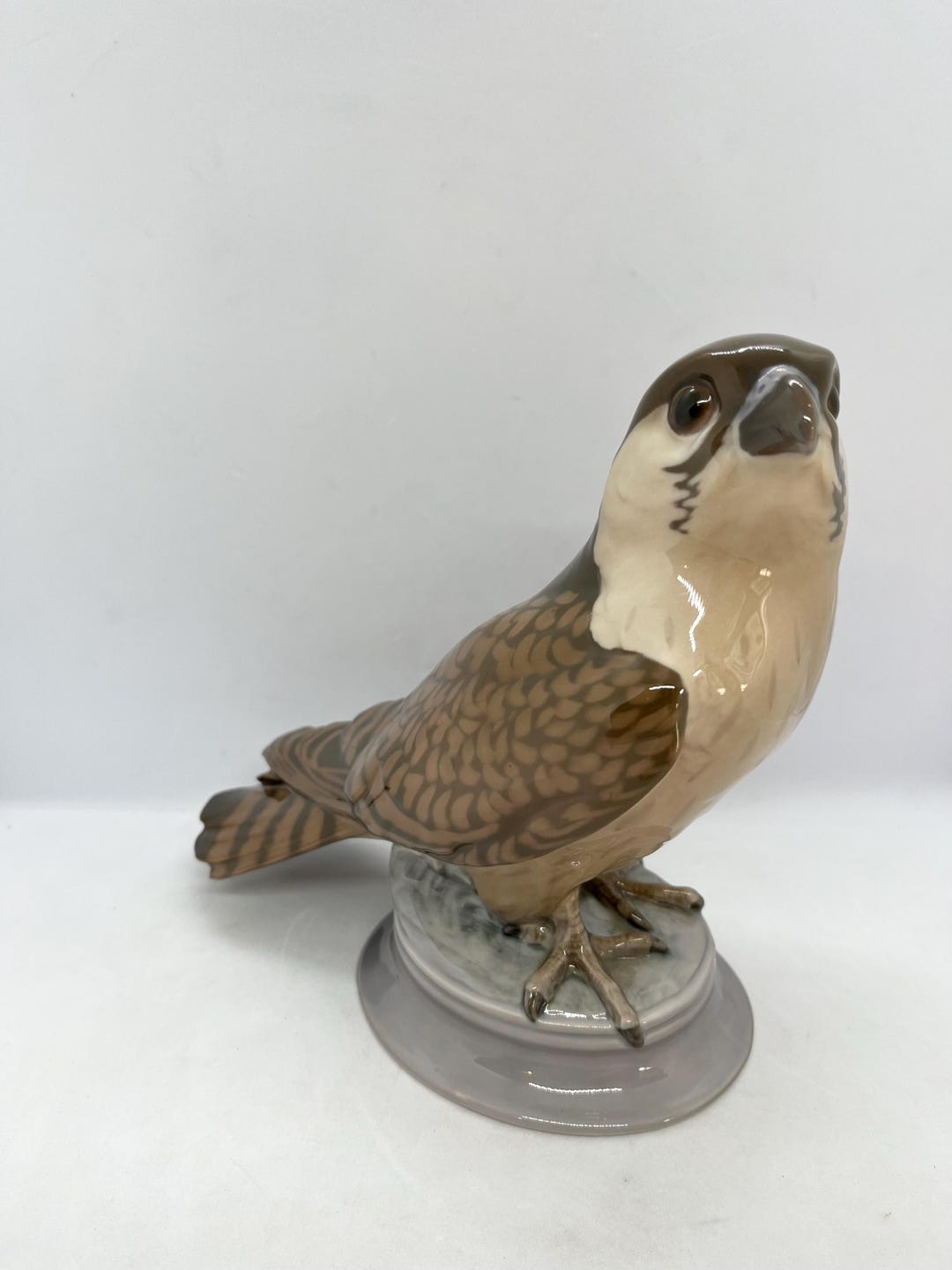 Bing and Grondahl Kestrel / Falcon Figurine, Large Signed Dahl Jensen ...