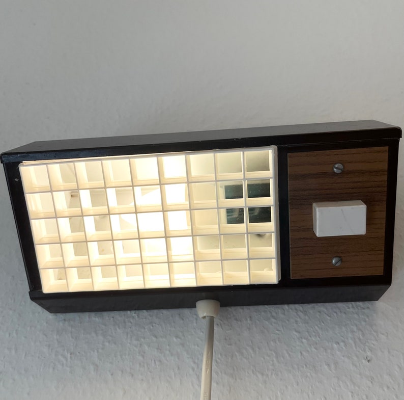 Hans Agne Jakobsson ELIDUS Kuben Wall Lamps, Original Vintage Design ...