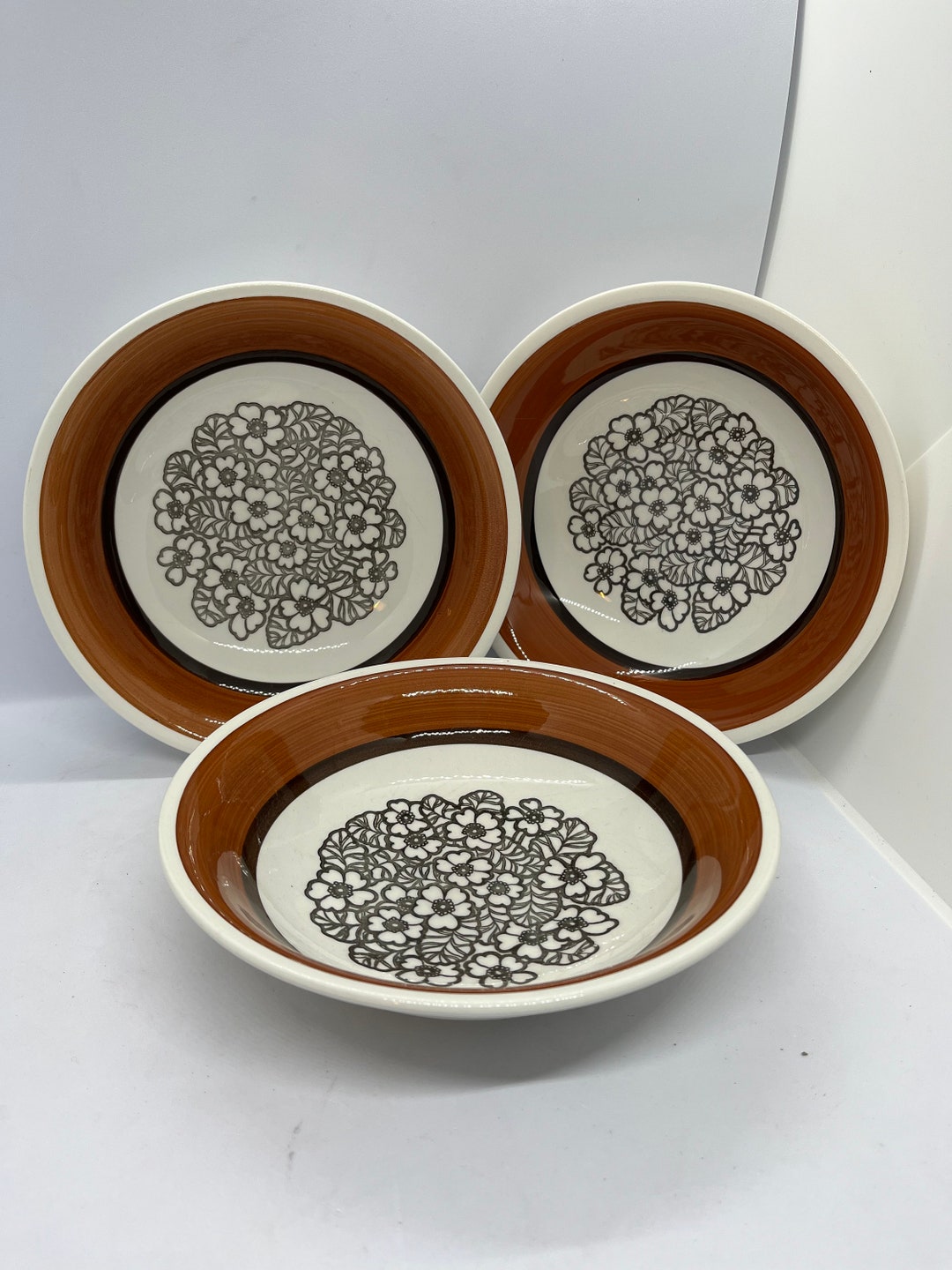 Gefle Agneta Cereal Bowls/ Serving Bowls 19 Cm, Helmer Ringström ...