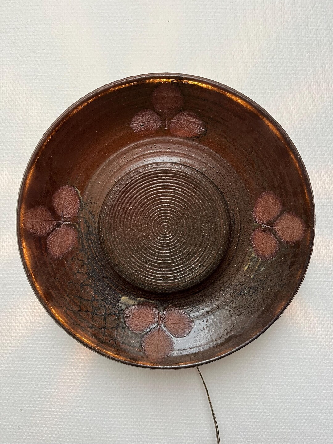 Unique Ceramic Wall Art Light, Amazing One of a Kind Wall Light, Large ...