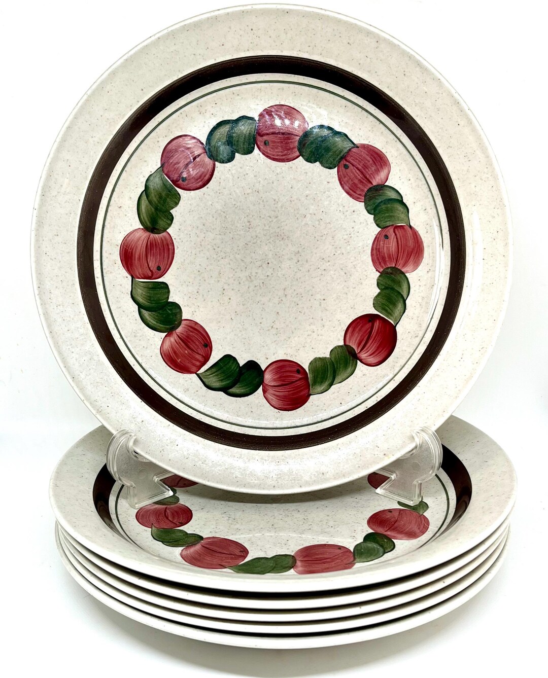 Rorstrand Birgitta Plates, Sets of 2 Diner 24 Cm Plates, Swedish ...