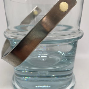 Holmegaard Ice Bucket, Regiment Series, Large MINT Blown Light Blue ...