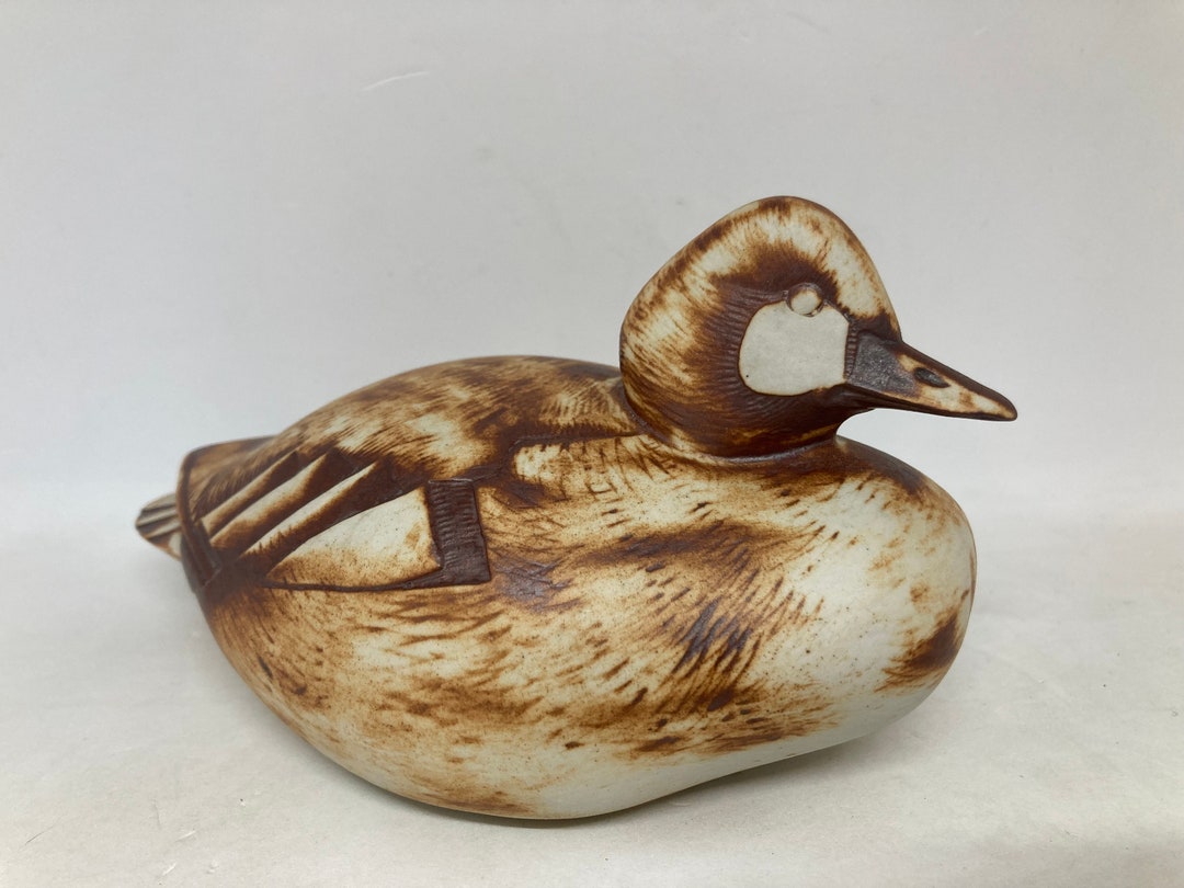 Gustavsberg Ceramic Duck, Paul Hoff Design Goldeneye Female Adult From ...